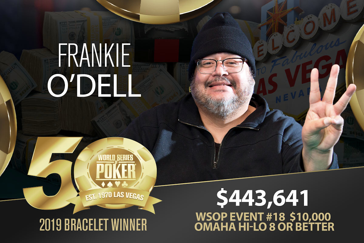 Frankie O’Dell Wins Third WSOP Bracelet - Poker News Daily