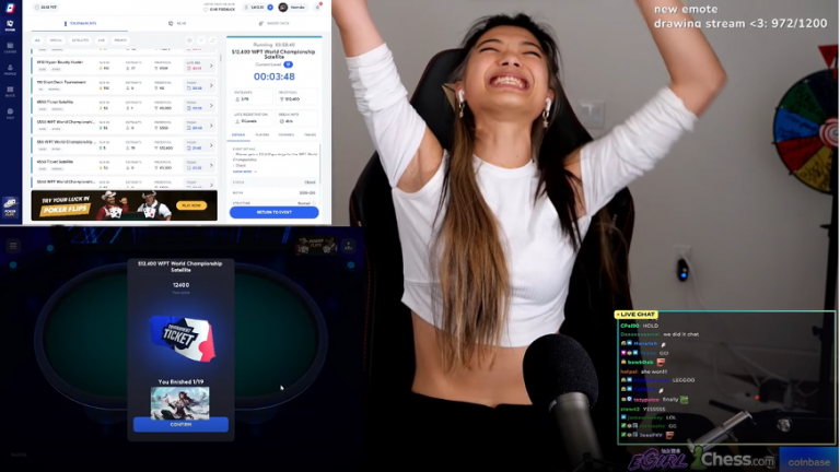 Chess Woman Grandmaster Holds WPT World Championship Seat Giveaway ...